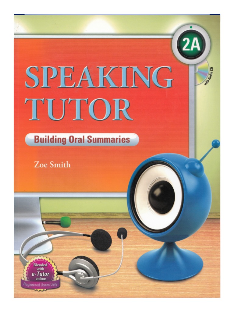 Speaking Tutor 2A-1 | PDF