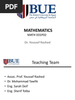 Calculus 1 Topic List | PDF | Derivative | Function (Mathematics)