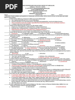 1st Grading Exam Perdev With TOS | PDF | Self | Emotions