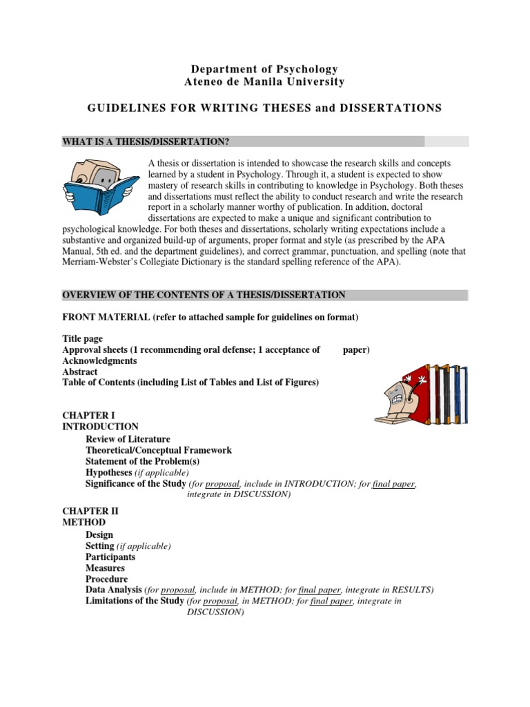Thesis Guidelines | Download Free PDF | Thesis | Hypothesis