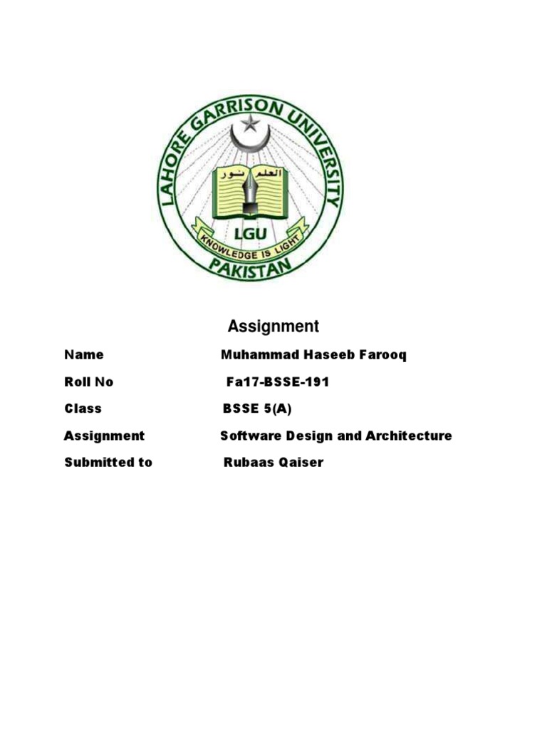 Assignment Download Free Pdf Unified Modeling Language Communication 8677
