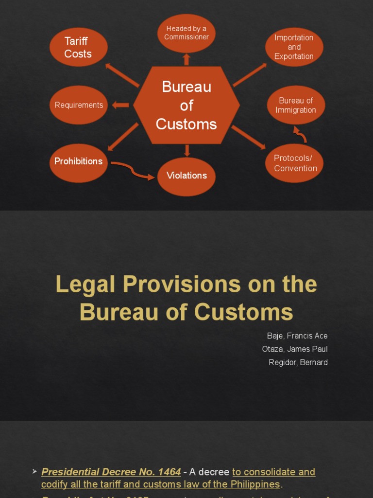 Bureau of Customs Word | PDF | Government Information | Social Institutions