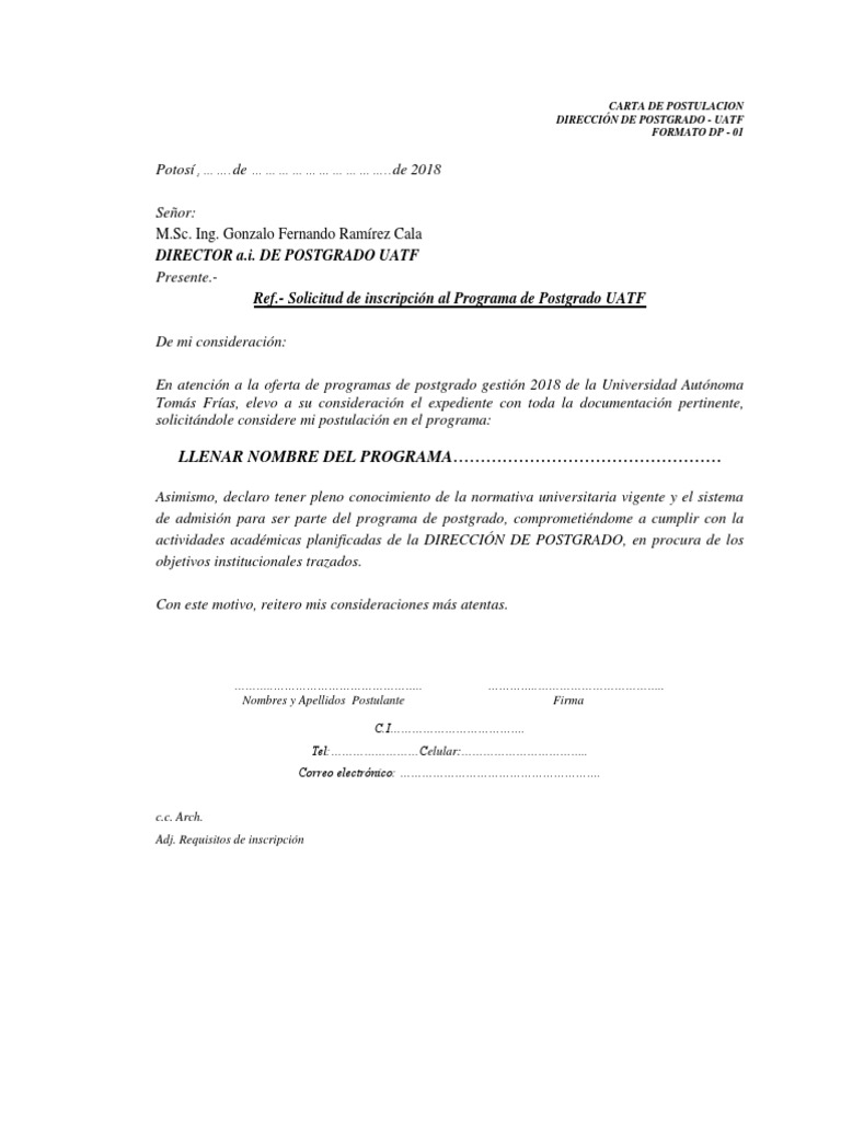 Formulario Uatf | PDF