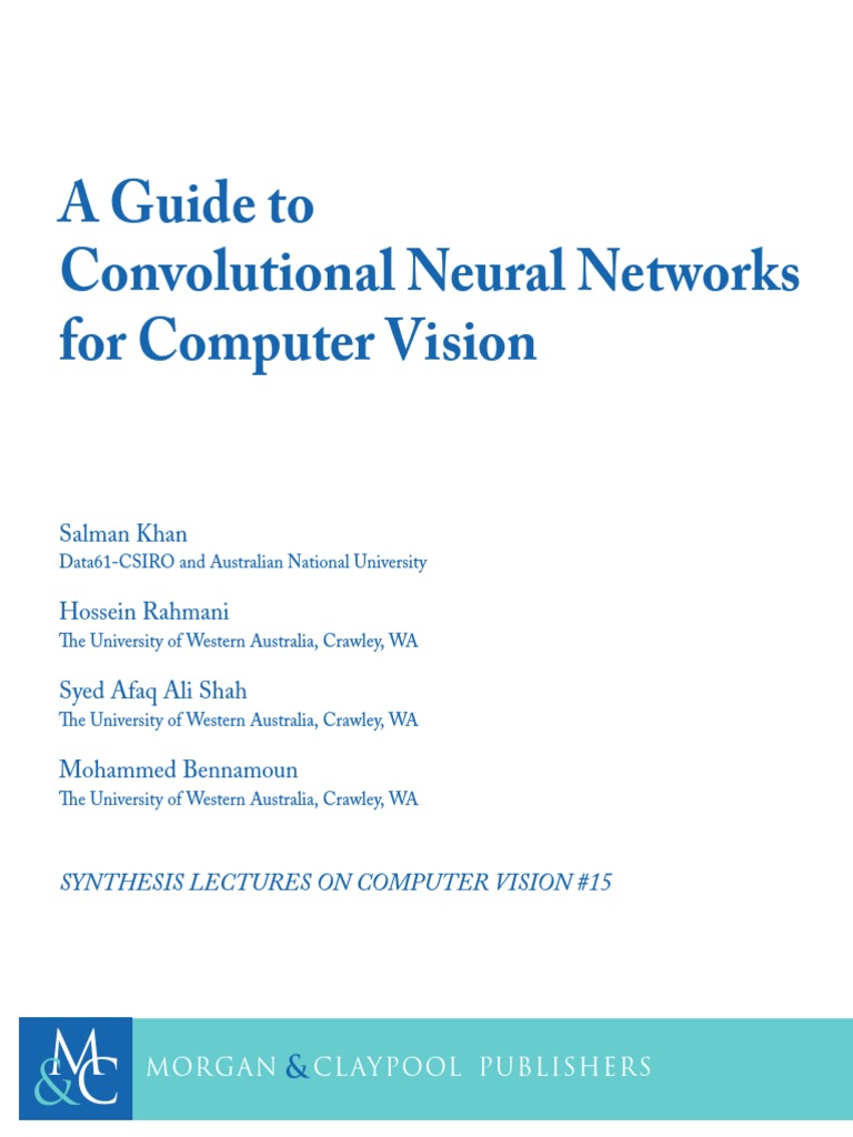 (Synthesis Lectures On Computer Vision) Salman Khan, Hossein Rahmani, Syed Afaq Ali Shah ...