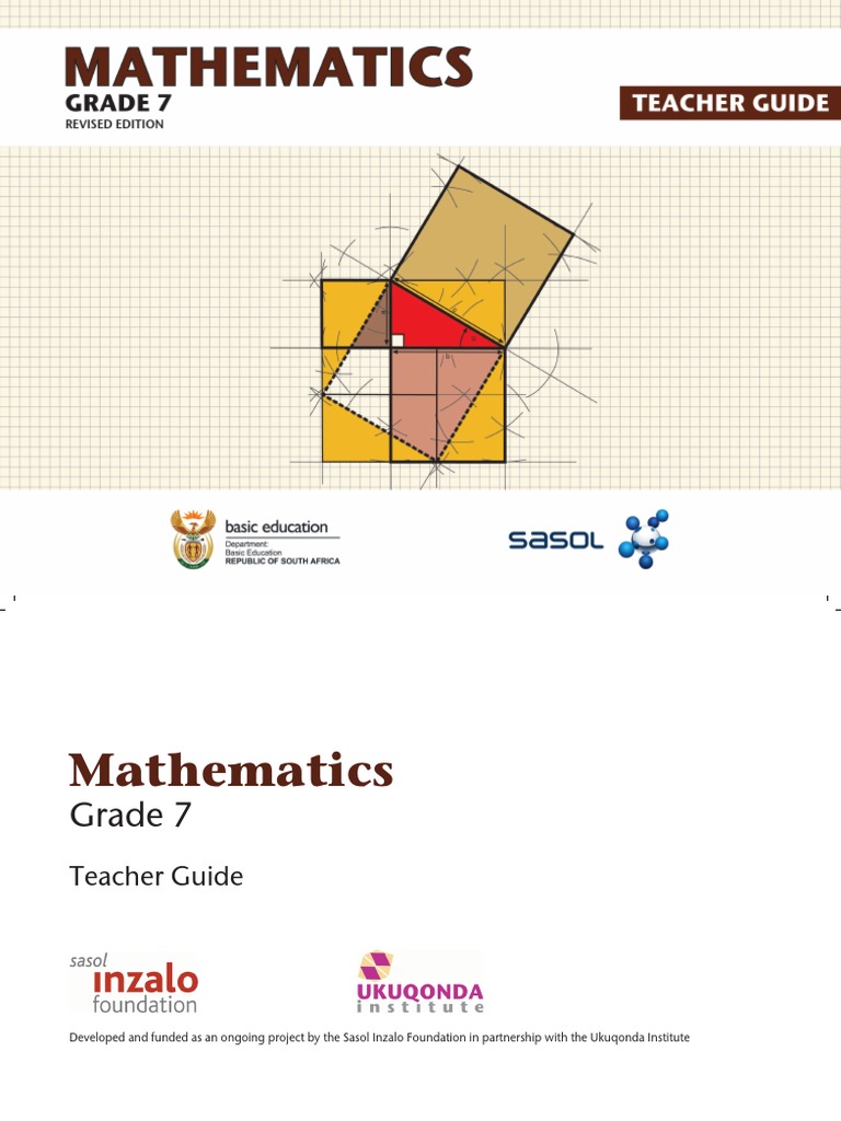 Ukuqonda Math Gr7 Teacher Guide | PDF | Algebraic Geometry | Multiplication Ukuqonda Math Gr7 Teacher Guide | PDF | Algebraic Geometry | Multiplication