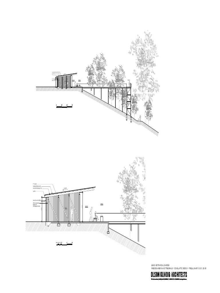 Arbor Terrace Walkway Design Plans | PDF | Buildings And Structures ...