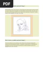 How To Shade A Face - Hyper Detailed Steps - RapidFireArt | PDF | Drawing