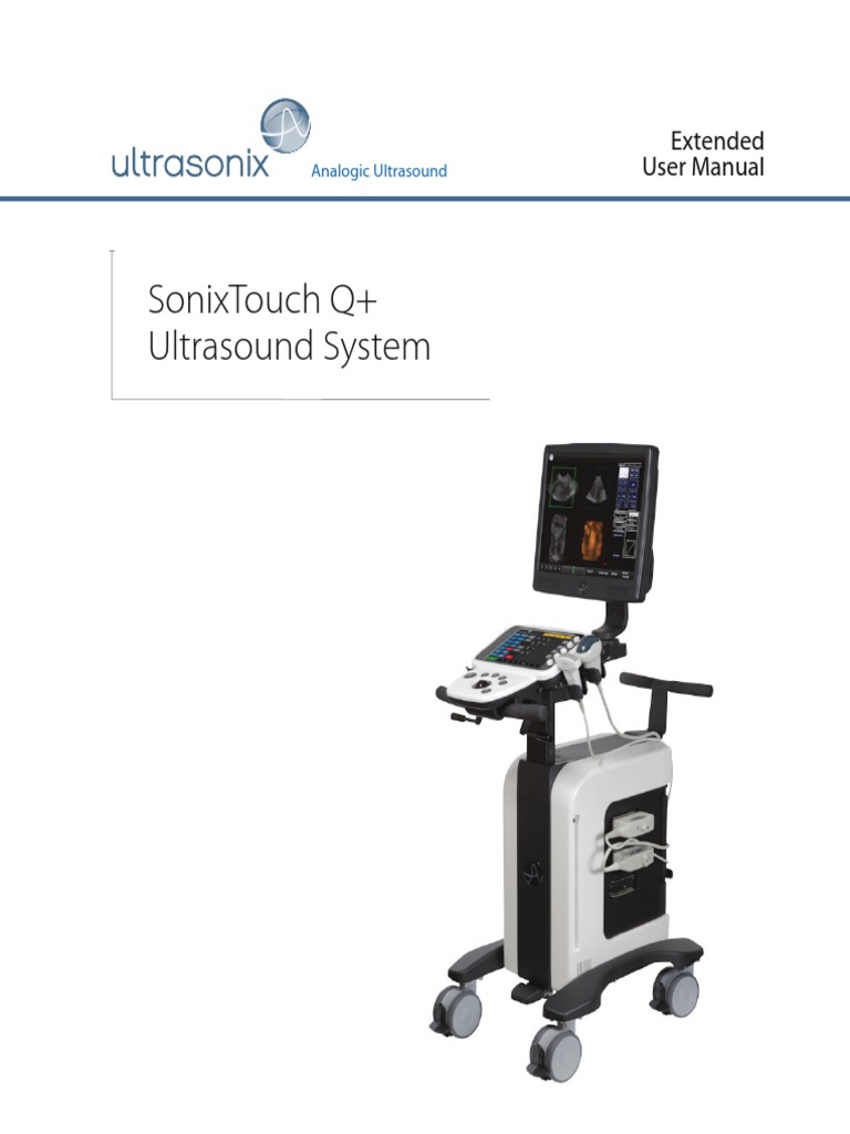 00.040.708 - SonixTouch - Q - User - Manual PDF | PDF | Usb | Medical Ultrasound