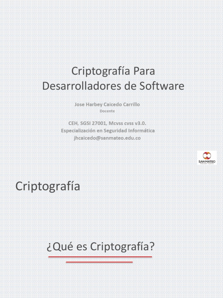 Sistemas Criptograficos PDF | Descargar gratis PDF | Criptoanálisis | Criptografía