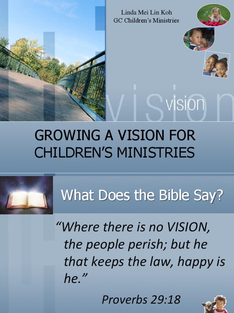 Growing A Vision For Children'S Ministries | PDF | Disciple ...