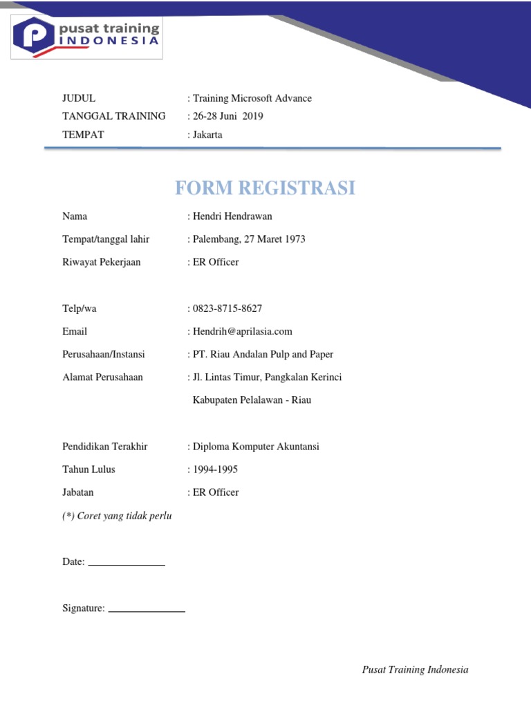 Form PTI | PDF