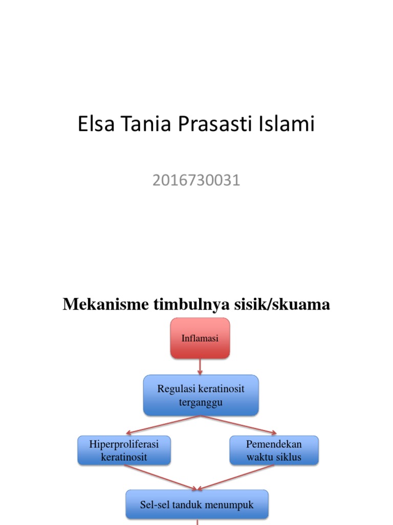 Mekanisme Timbulnya Skuama Kulit | PDF