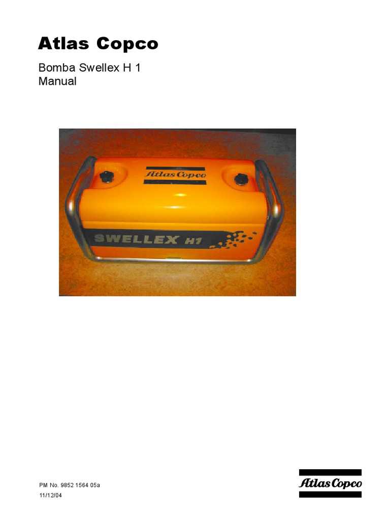 Manual Swellex Pump H1 | PDF | Bomba | Agua