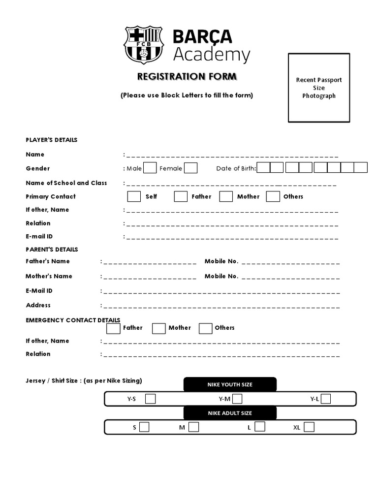 Registration Form - Consent & Image Rights | PDF | Allergy | Legal Guardian