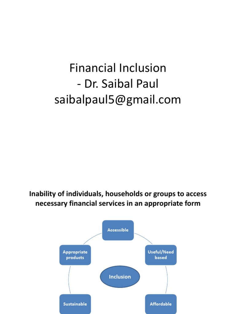 Module 1 | PDF | Microfinance | Financial Inclusion