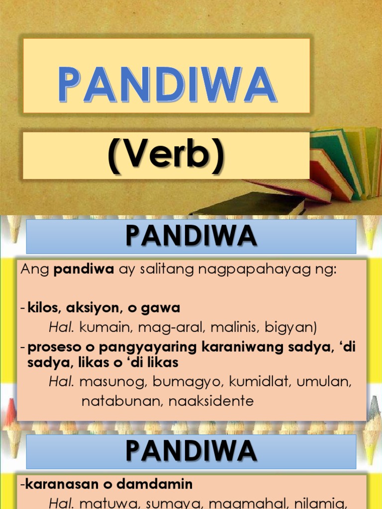 Pandiwa 2 | PDF