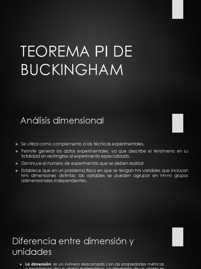 Teorema Pi de Buckingham | PDF
