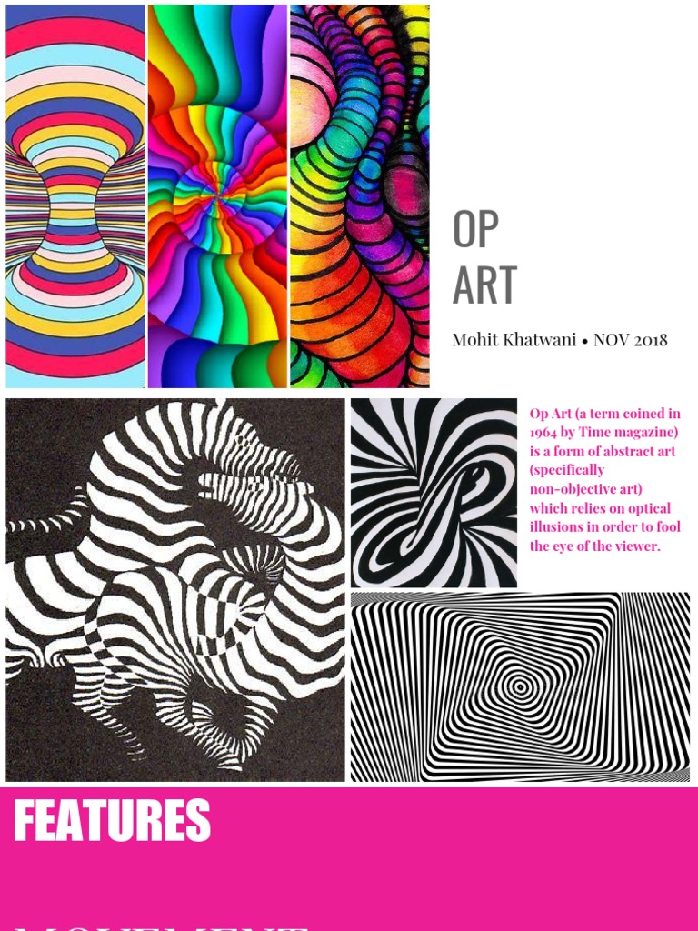 Op Art Presentation ks3 | PDF