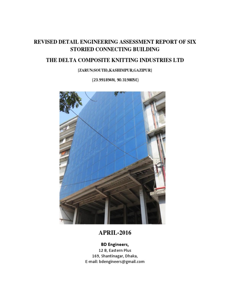 Revised Engineering Assessment Report | PDF | Beam (Structure ...