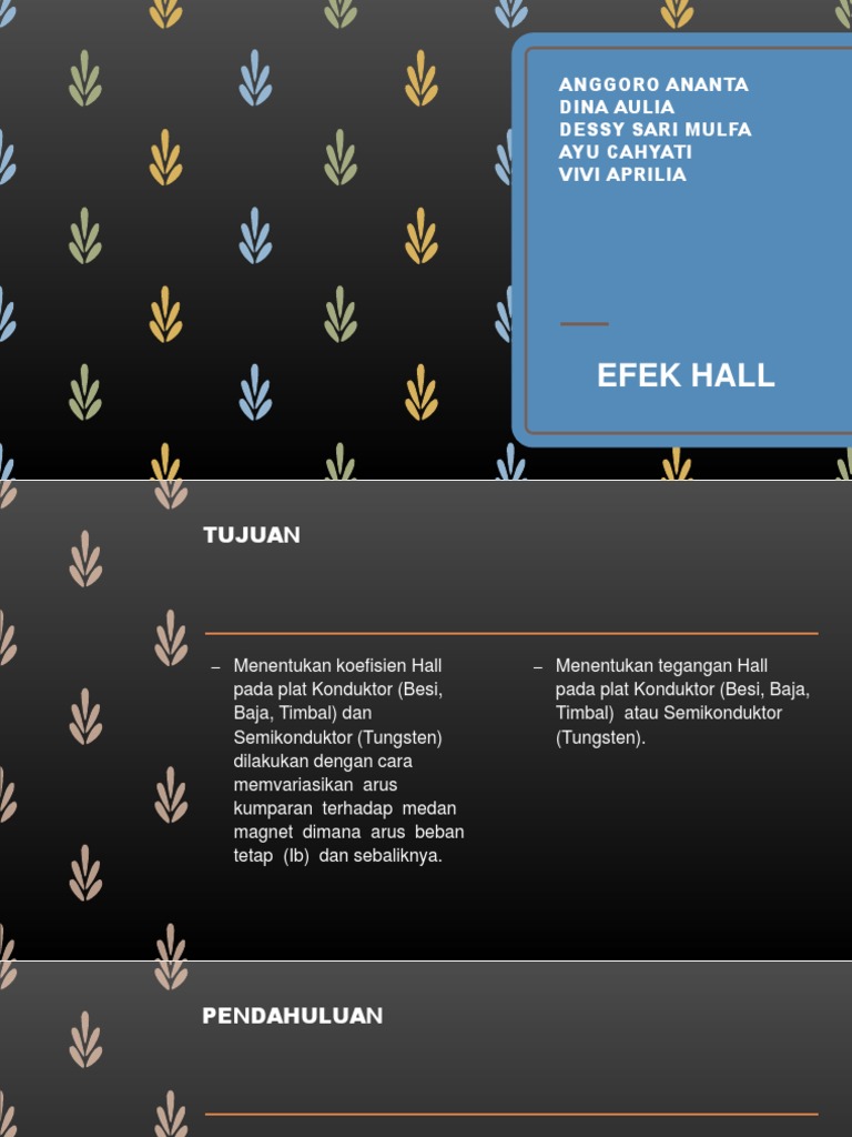Efek Hall | PDF