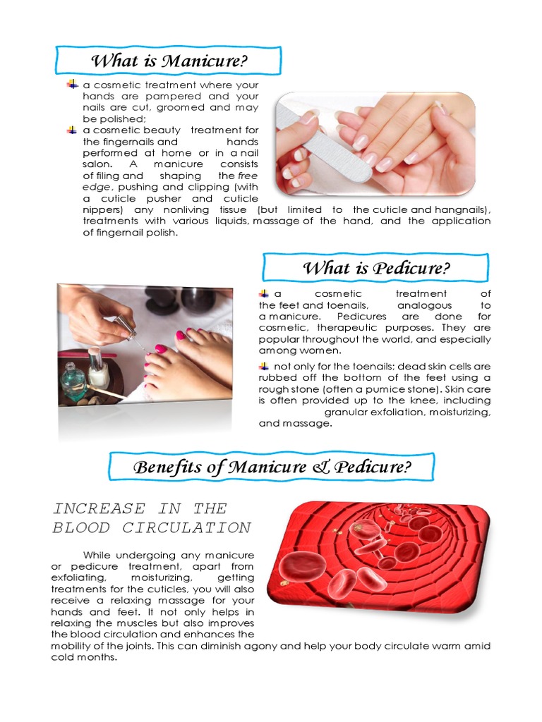 What Is Manicure?: Increase in The Blood Circulation | PDF | Massage ...