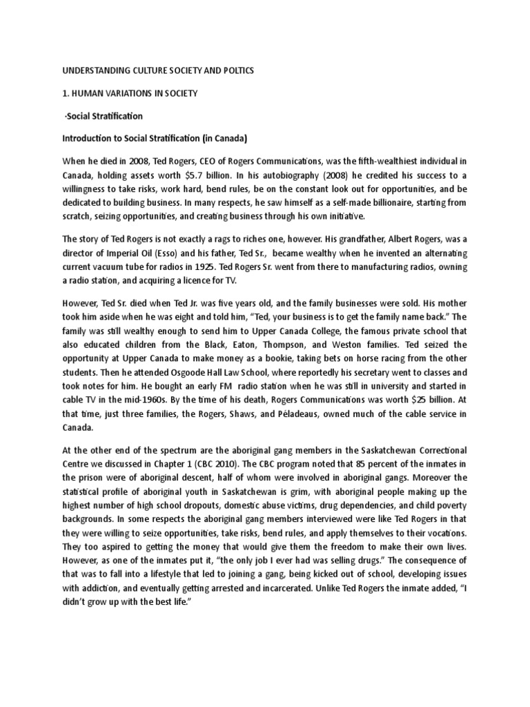 Understanding C-Wps Office | PDF | Social Stratification | Anthropology