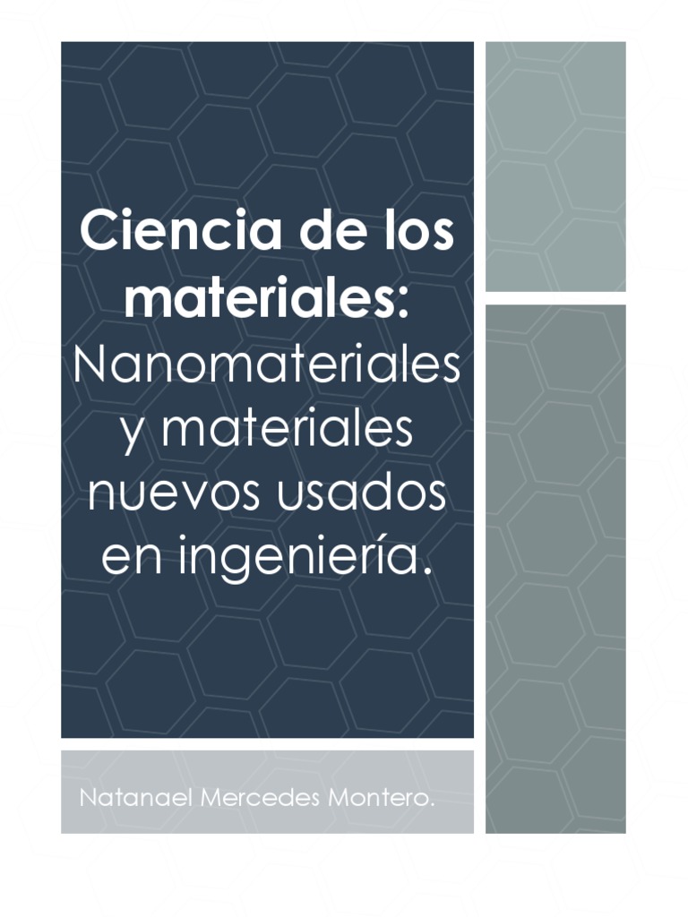 Los Nanomateriales | PDF | Nanotecnología | Nanopartículas