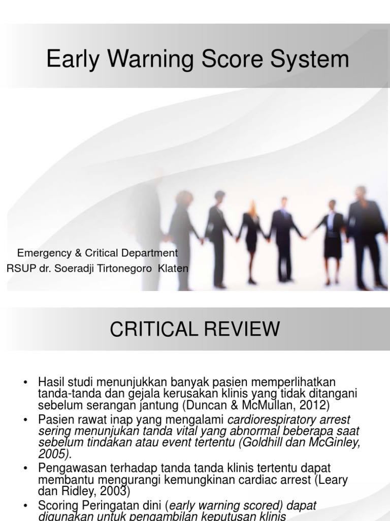 Early Warning Score System | PDF