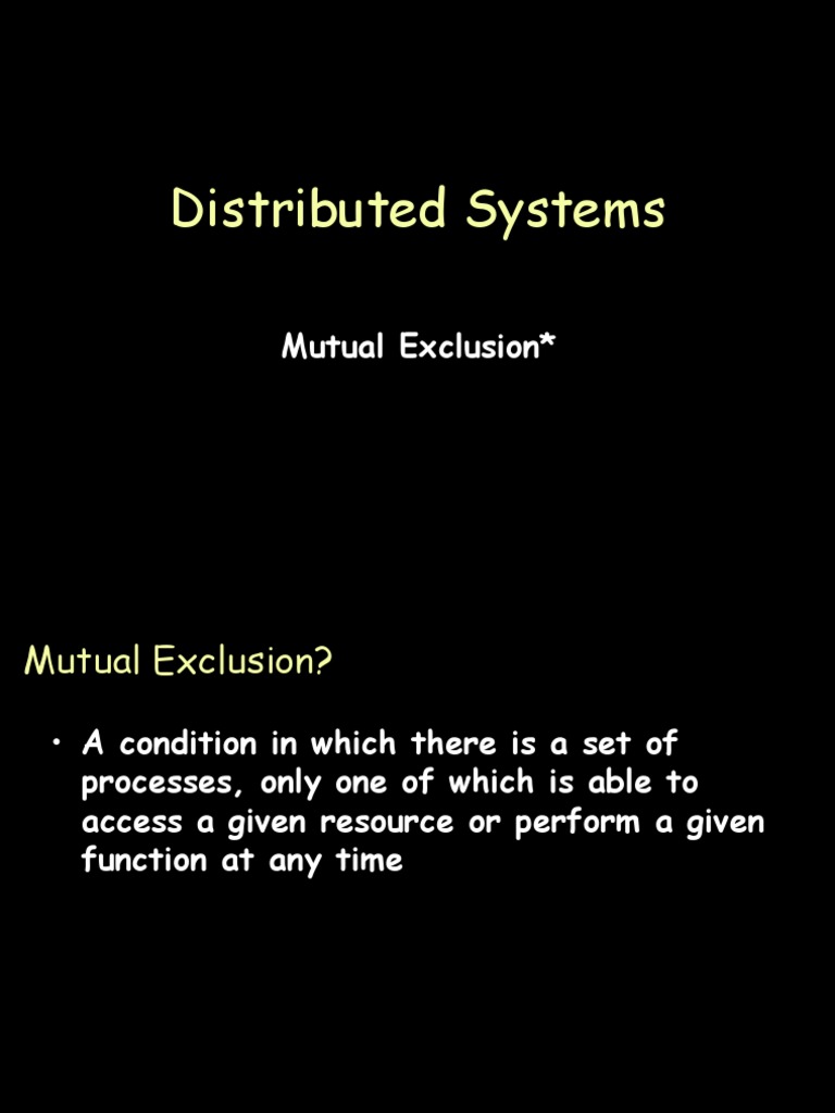 Mutual Exclusion Record | PDF | Distributed Computing | Information ... Mutual Exclusion Record | PDF | Distributed Computing | Information ...