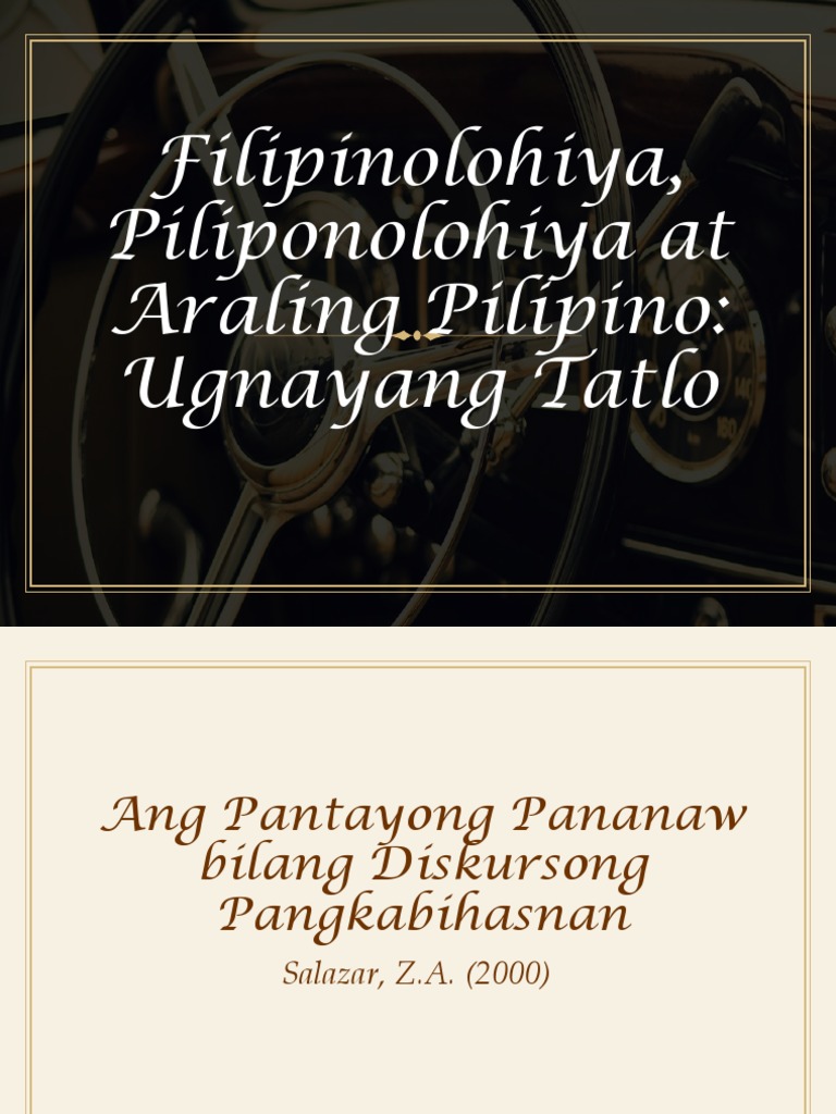Filipinolohiya Report | PDF