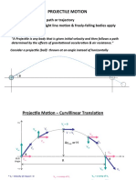 Projectile Motion Formula Sheet | PDF | Velocity | Teaching Methods ...