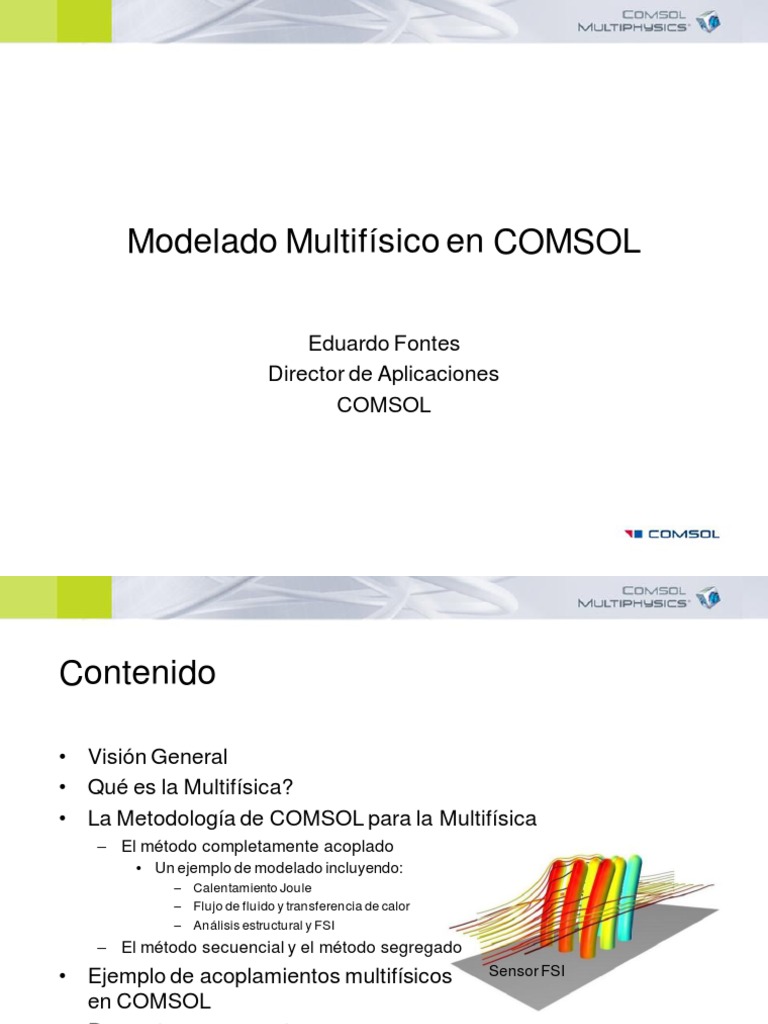 Comsol Multiphysics Basics 03 PDF | PDF | Método de elementos finitos | Ecuación diferencial parcial