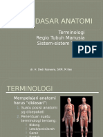Istilah Istilah Regio Tubuh Manusia | PDF | Kajian Bahasa Asing | Sains ...
