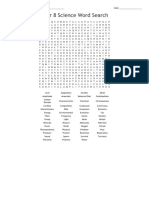 Science Spelling Bee Word List | PDF | Ecology | Chemistry