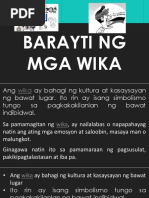 Purong Tagalong o Puristikong Tagalong: Taglish/Engalog | PDF