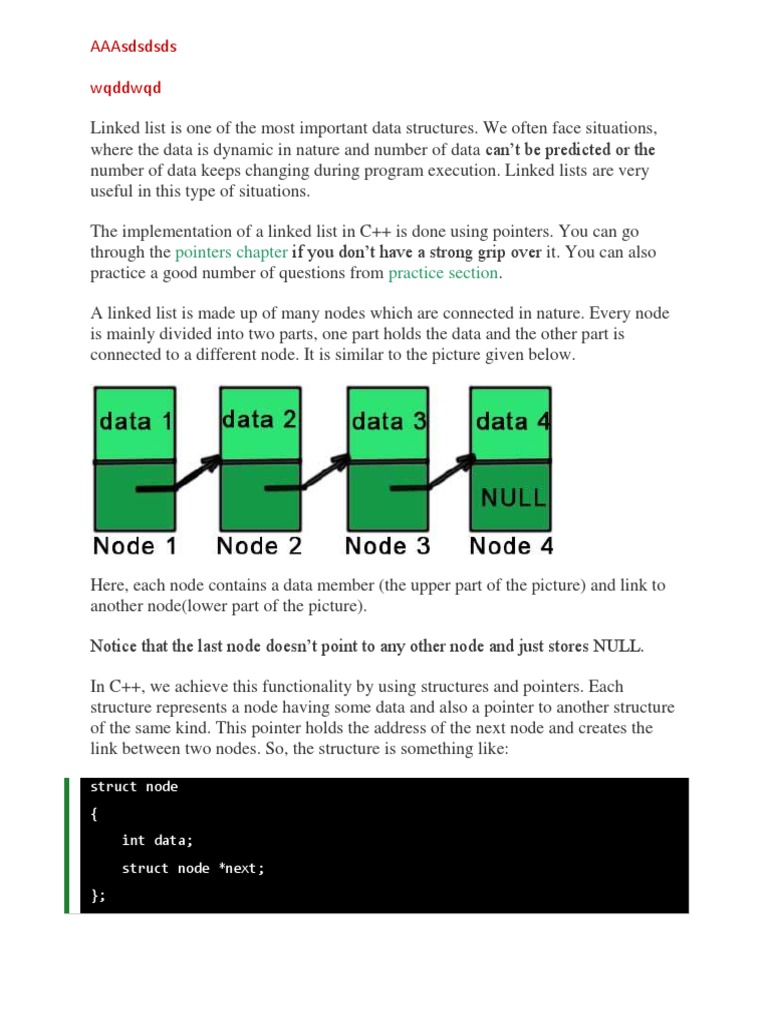 Pointers Chapter Practice Section: Aaasdsdsds WQDDWQD | PDF | Pointer (Computer Programming) | Data
