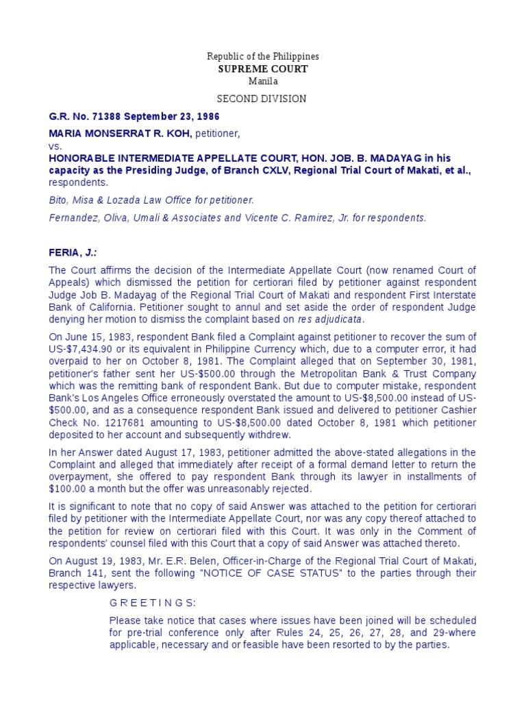 Modes of Discovery Cases 030118 | PDF | Discovery (Law) | Pleading