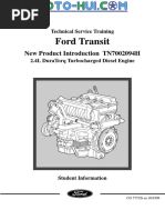 Ford Transit 2.4L Duratorq Engine Guide | PDF | Piston | Internal ...