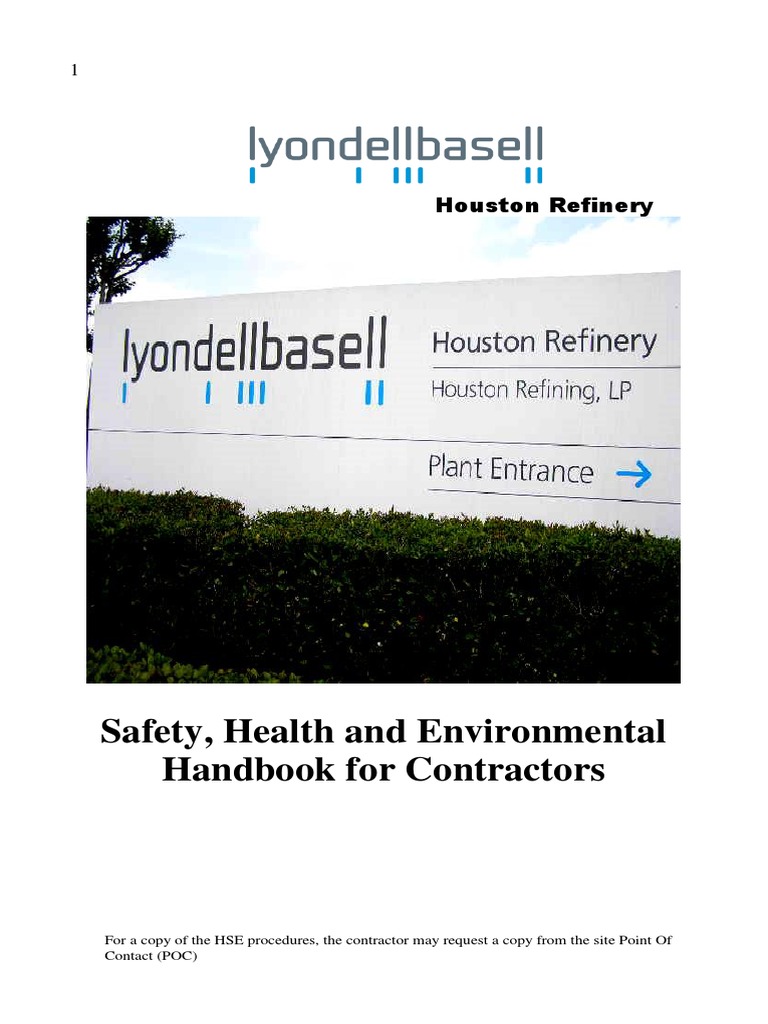 Contractor Safety Handbook Hro | PDF | Ladder | Personal Protective ...