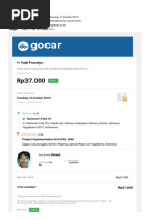 Example of Gojek Invoice | PDF | Jakarta