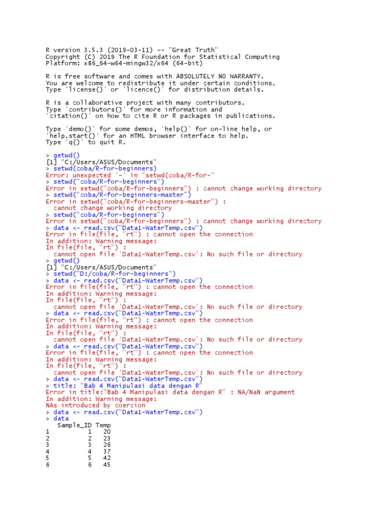 Getwd | PDF | Zip (File Format) | Computer Data