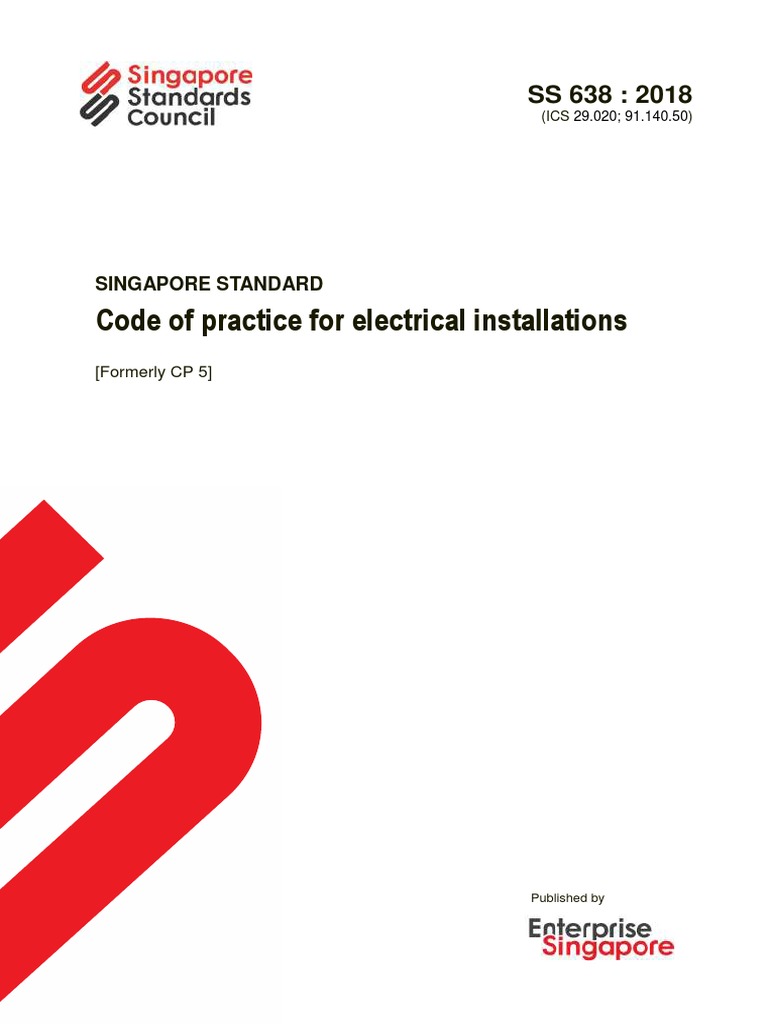 SS 638-2018 - Preview | PDF | Electrical Wiring | Alternating Current