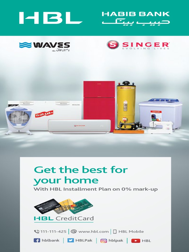 HBL | PDF | Sewing Machine | Refrigerator