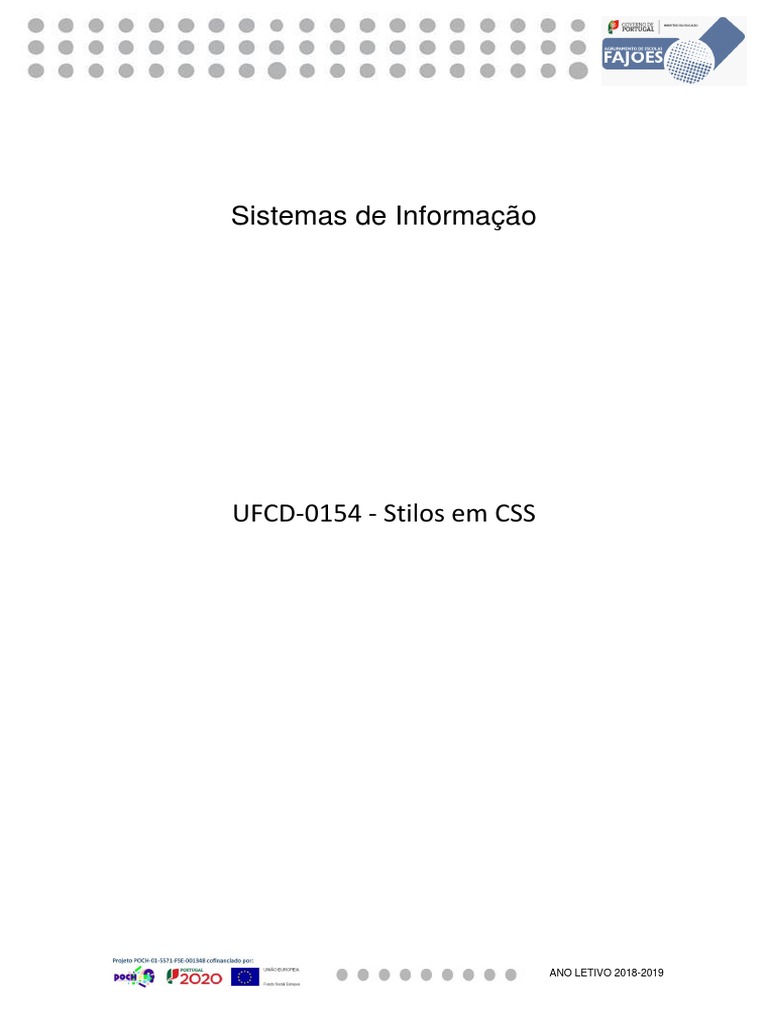 Manual de CSS | PDF | Folhas de estilo em cascata | Html