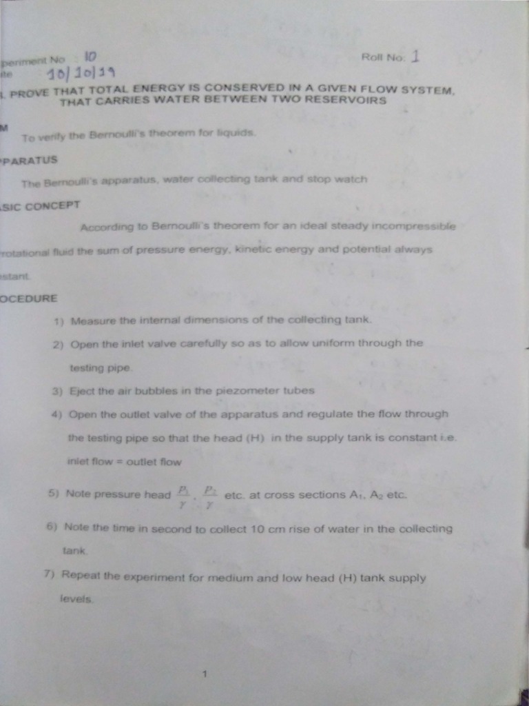 Fluids Final Lab | PDF