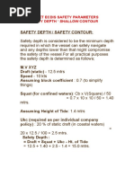 Safety Depth & Safety Contour in ECDIS - Knowledge of Sea | PDF | History