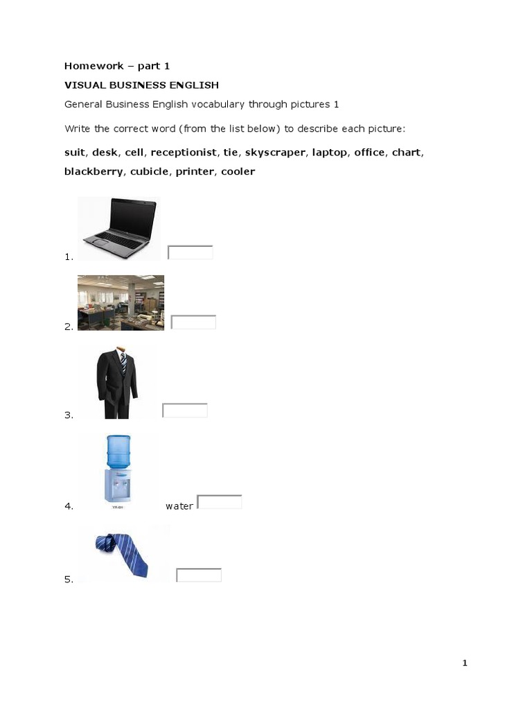 Lesson 2 - Homework - Part 1 | PDF