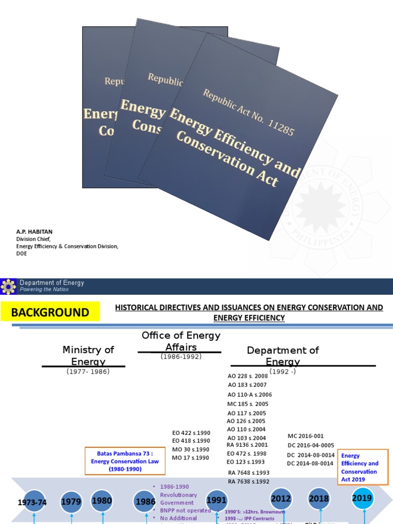 Roles and Responsibilities of Government Agencies Under the Philippine ...