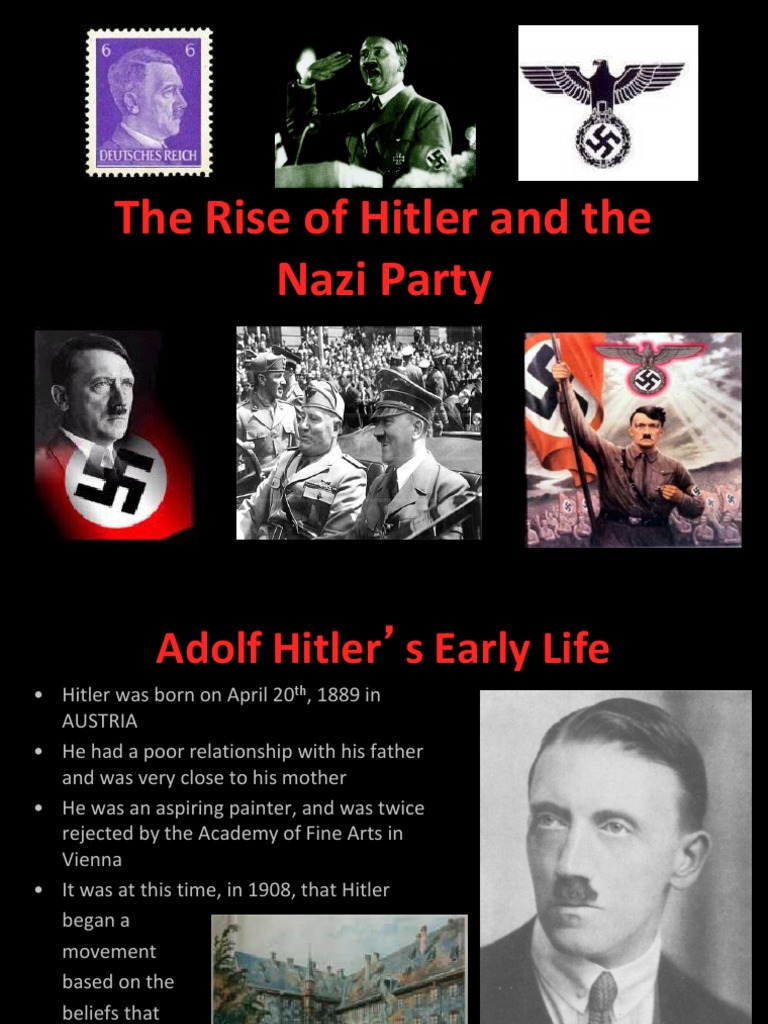 Hitler's Rise and Nazi Party History | PDF | Adolf Hitler | Nazi Party