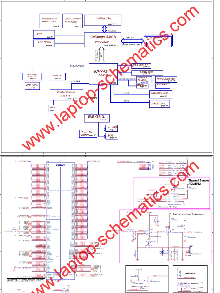 Compaq Laptop Schematic Diagram | PDF | Computer Related Introductions | Digital Technology